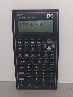 HP 35s Scientific Calculator w/ New Batteries Very Lightly Used | eBay