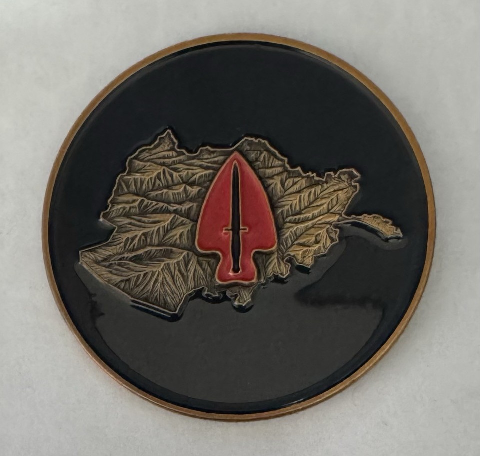 CIA SAC SOG USASOC Afghanistan Operations Challenge Coin | eBay