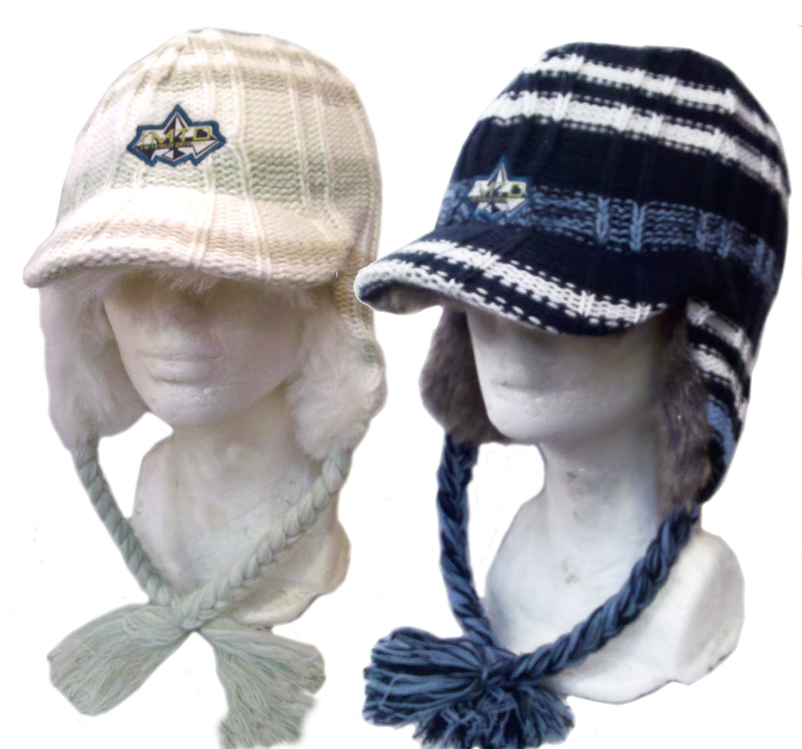 Winter Trooper TRAPPER Ski Hat Women Men Faux Fur One Size Polyester ...