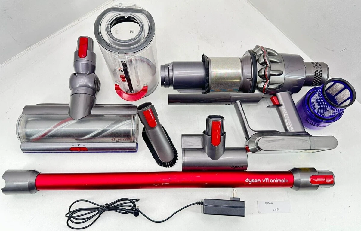 Dyson Vacuum Red