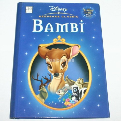 Bambi Walt Disney Keepsake Classic Kids Story Activity Journal Sticker ...