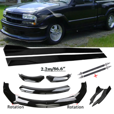 For Chevrolet Chevy S10 Front Bumper Lip Spoiler Diffuser Splitter Bod ...