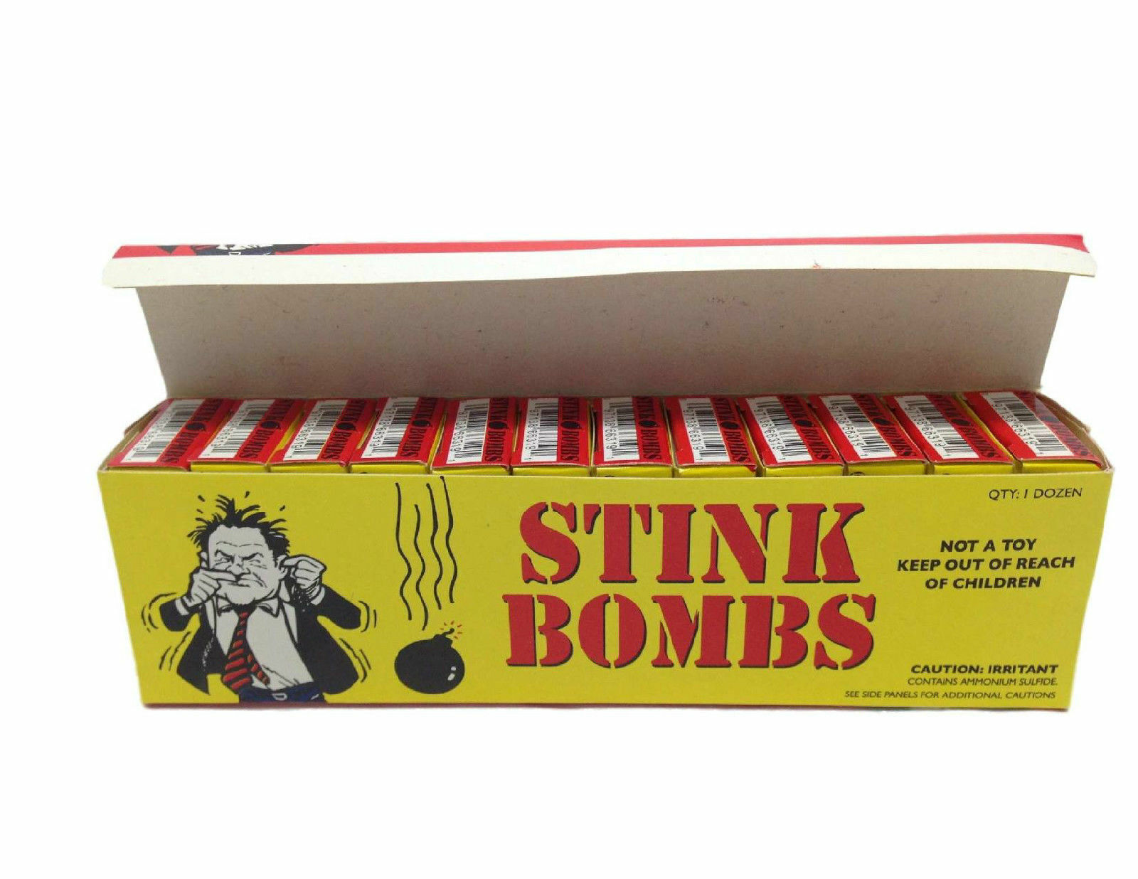 216 Stink Bombs (72 boxes of 3) Stinky Smell Gag Prank Joke - wholesale ...