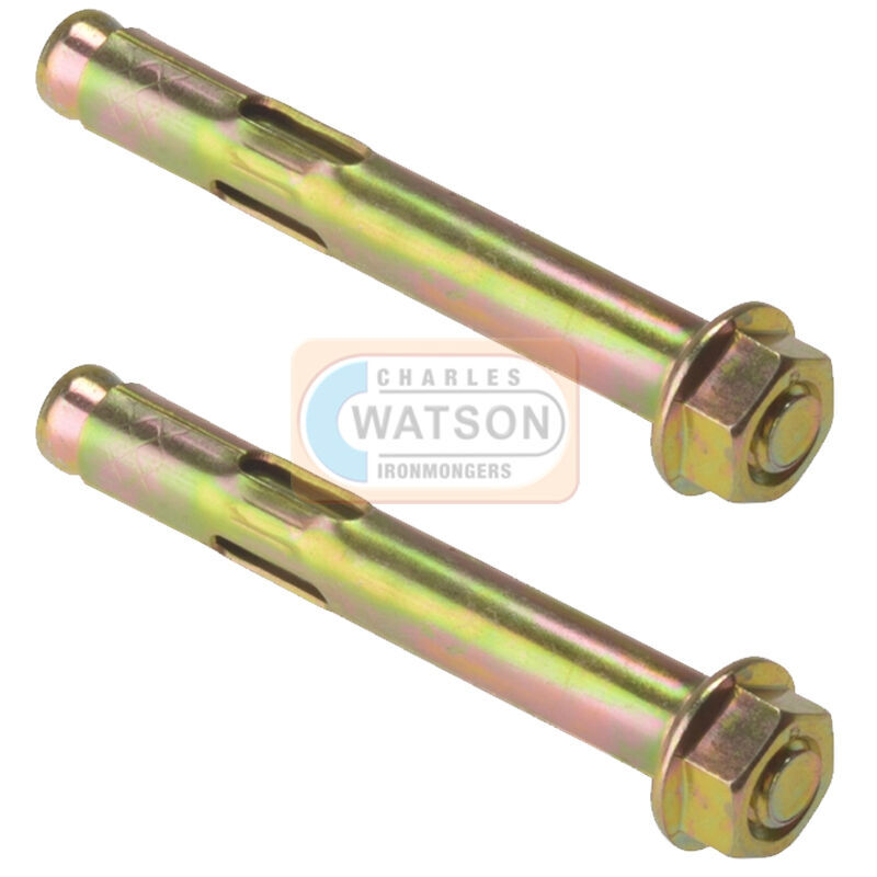 Sleeve Anchor Wall Bolt Masonry Concrete Brick Fixing Hex Nut Rawl All ...