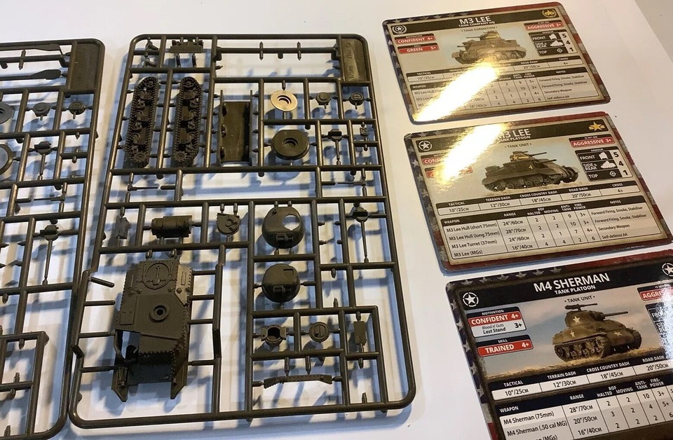 Battlefront Miniatures, Flames Of War 15mm Late War Sherman & Lee Tank ...