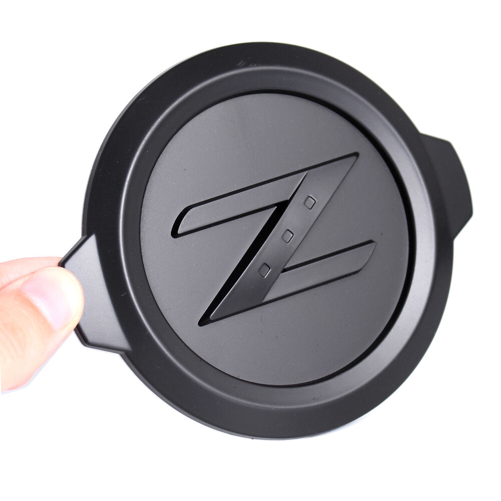 2x ABS Matte Black Z Nameplate Front Trunk Lid Emblem for 350Z 370Z ...