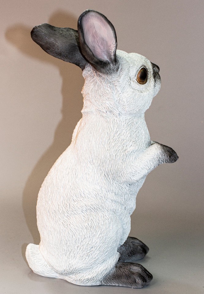 Unique Cremation Urn Pet Ashes Rabbit Memorial Statue Bunny Keepsake ...