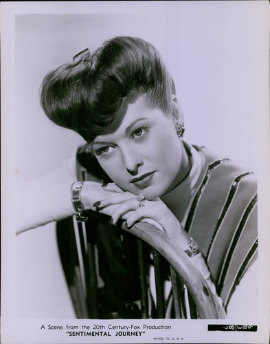 LG811 1946 Original Photo TRUDY MARSHALL Sentimental Journey Beautiful ...