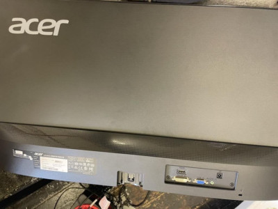 Acer RT240Y BMID 1080p 60hz monitor BROCKEN SCREEN STILL WORKING | eBay UK