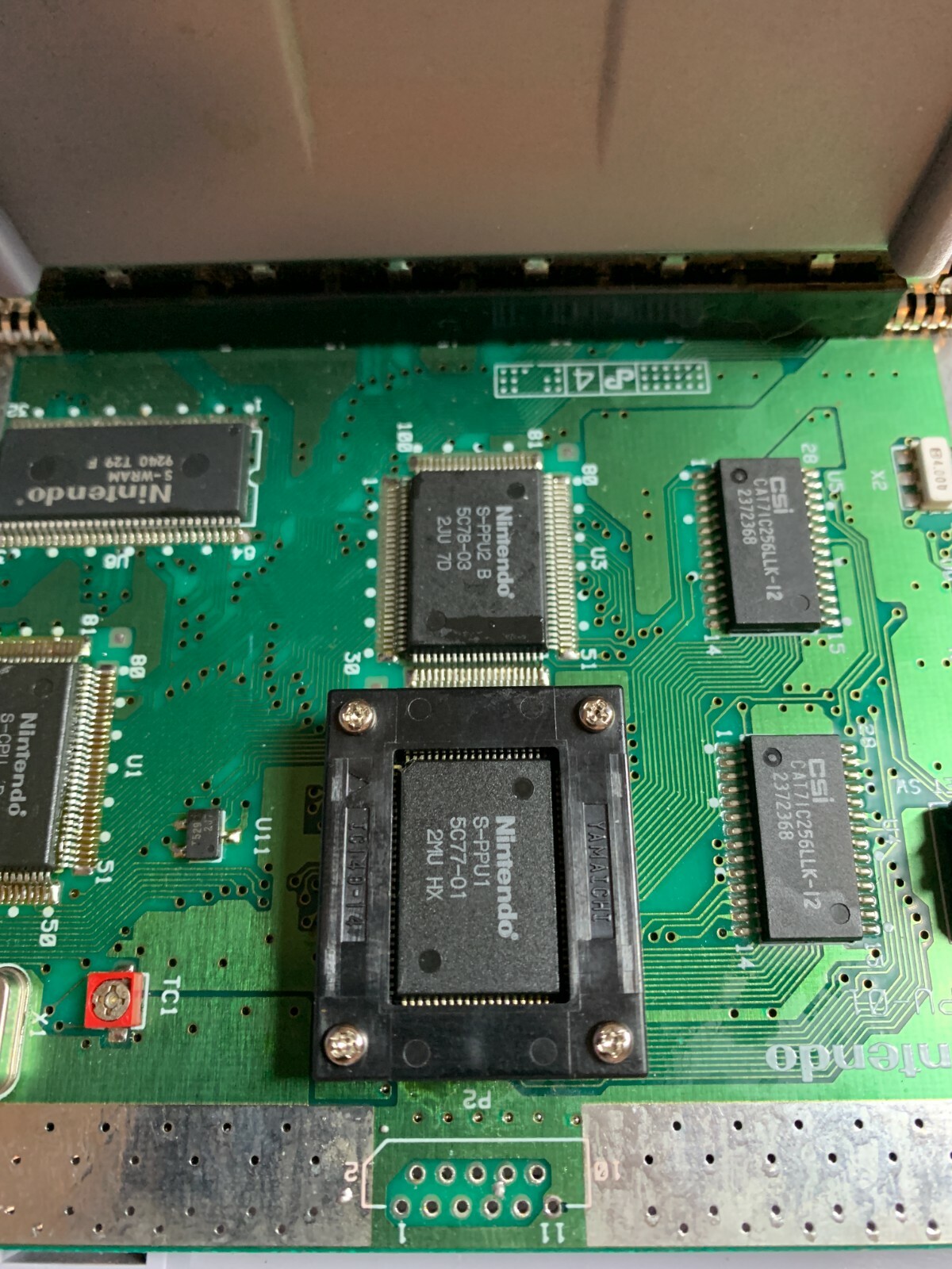 Super Nintendo SNES SMD Chips Authentic CPU, PPU, S-Mix Replacement ...