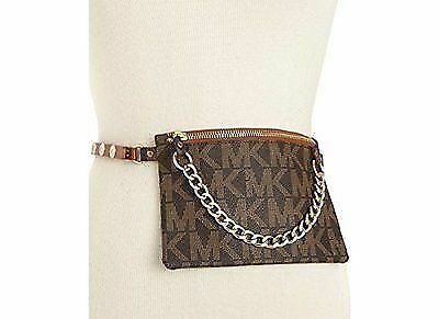 Michael Kors Med Logo Belt Bag Choco 554131 Reg for sale online | eBay