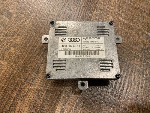 AUDI Q3 FRONT LEFT SIDE HEADLIGHT LIGHT LAMP POWER MODULE UNIT OEM 2015 ...