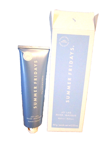 Summer Fridays Jet Lag Face Mask 2.25 oz Vegan Cruelty-Free New In Box ...