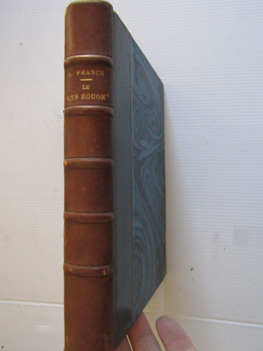 Le lys rouge / Anatole France / Collection Bleue 1925 | eBay