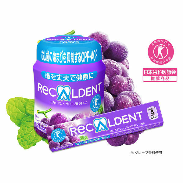 Recaldent Grape Mint Gum Bottle type 140g Mondelez Japan from Japan | eBay