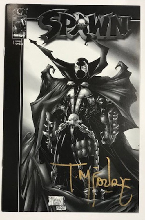 Spawn #1 Black and White Rare Store Incentive 1997 signed Todd McFarlane | eBay