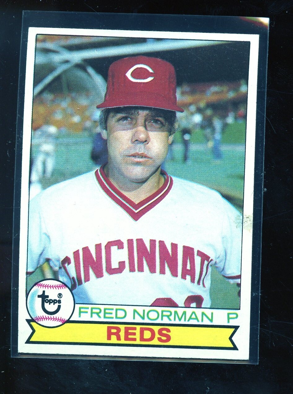 1979 TOPPS BLANK BACK FRED NORMAN REDS NRMINT A04233 | eBay