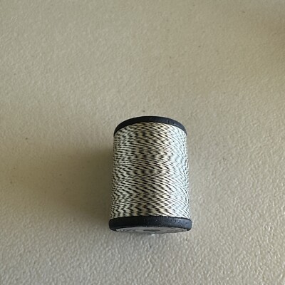 Vintage Gudebrod Black & White Jasper Guide-wind Silk 50 Yds Size A Rod ...