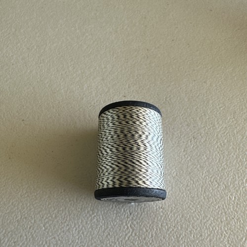 Vintage Gudebrod Black & White Jasper Guide-wind Silk 50 Yds Size A Rod ...