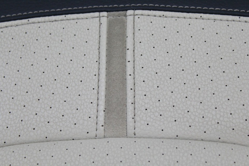 10 VW CC REAR LEFT UPPER SEAT SECTION BEIGE BLACK OEM 09 11 12 13 14 15 ...