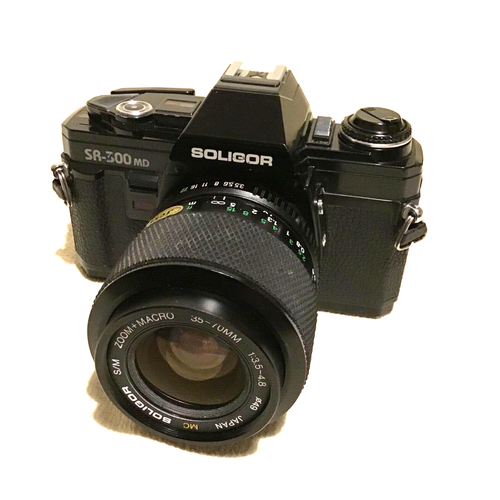 SOLIGOR SA-300 SLR WITH SOLIGOR 35-70 ZOOM AND STRAP(MINOLTA COPY) | eBay