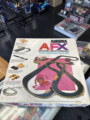 Aurora AFX Racing Set 1972 Model Motoring Road Americana Race Set 1339 ...