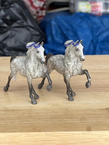 Breyer Mini Horse Figure - Gray With Spots | eBay