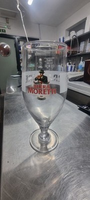 Set 4 Birra Moretti Vintage Pint Glases | eBay UK