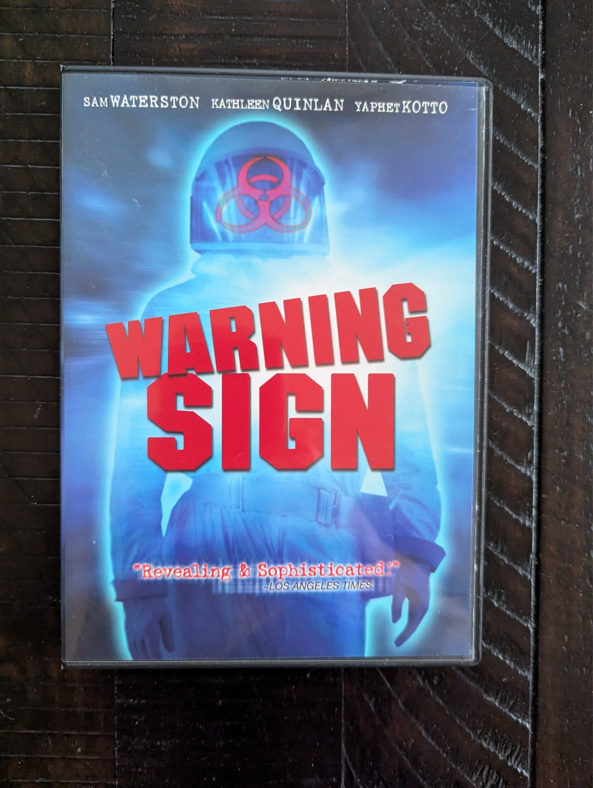 Warning Sign DVD Out of Print RARE Anchor Bay Sam Waterston Cult ...