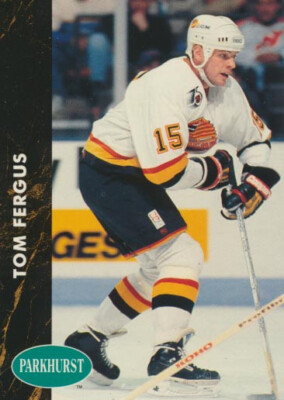 1991-92 Parkhurst #400 TOM FERGUS - Vancouver Canucks | eBay.de