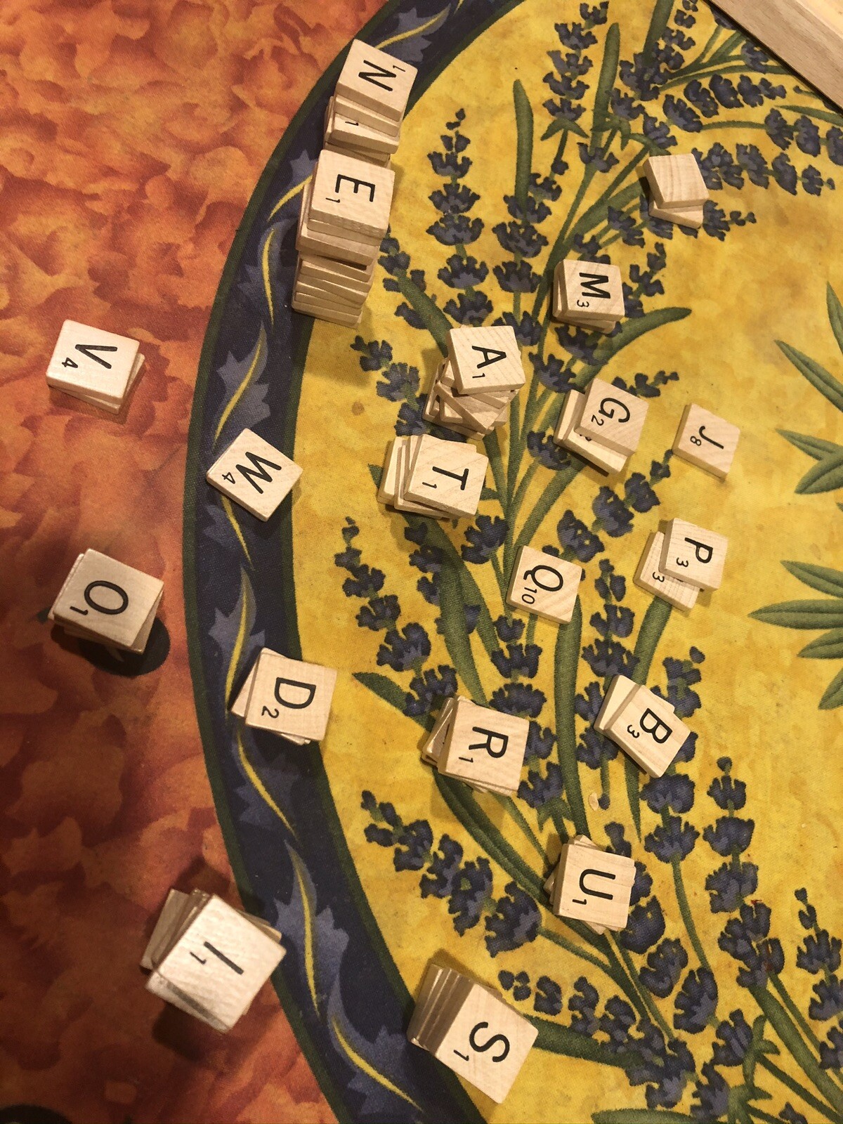 Scrabble Tiles Beautiful Individual Vintage Wooden Letters! German ...