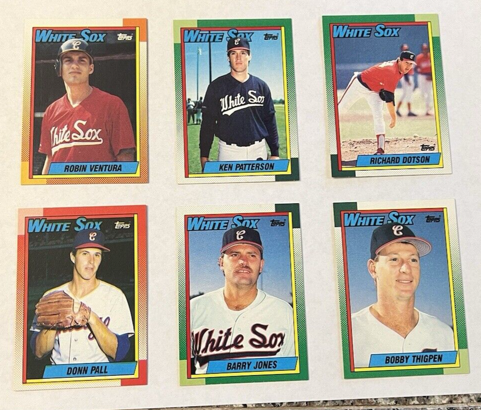 1990 Topps Chewing Gum MLB Baseball Card #156 Ken Patterson Chicago ...