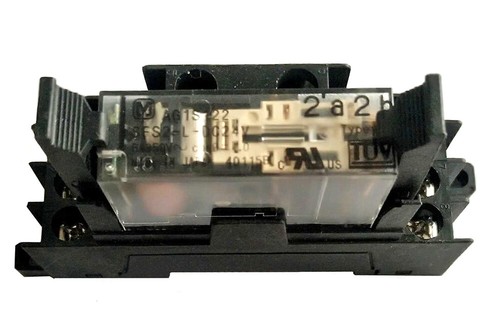 2PC Panasonic SFS2-L-DC24V 24VDC Relay with SFS4-SFD-R AG1S848 Socket ...