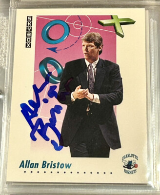 Allan Bristow 1991-1992 Skybox Coach Signature Signed Autograph AUTO ...