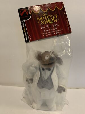 MUPPET SHOW WHITE TUXEDO ROWLF FIGURE 2003 TOY FAIR SEALED PALISADES | eBay
