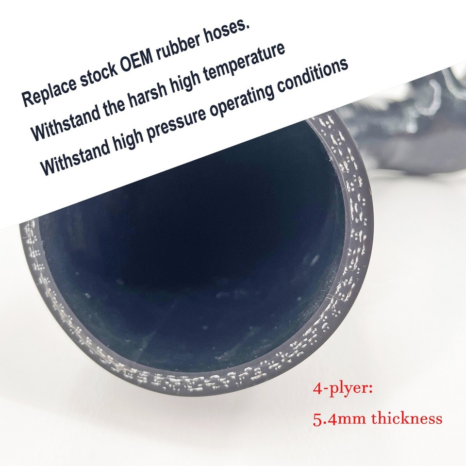 Silicone Intake Inlet Hose Kit Fit Mini Cooper S N18 Engine R55 R56 R57 ...