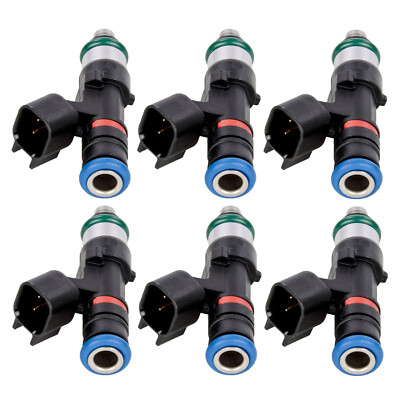Bosch Fuel Injector Set (6 Pieces) For GMC Acadia Buick Enclave Satum ...