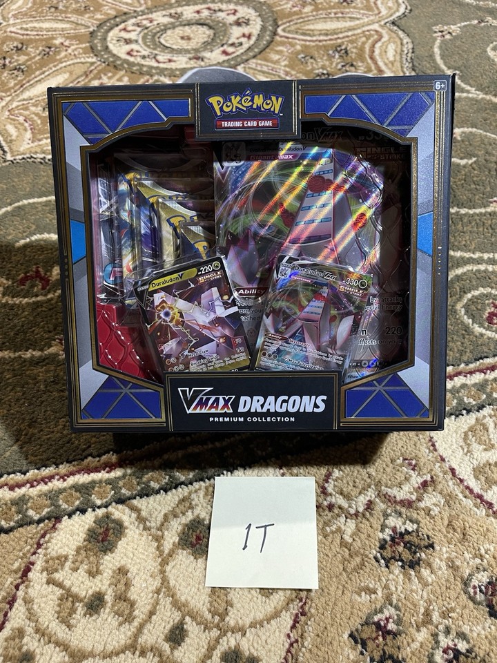 Pokemon VMax Dragons Premium Collection - New In Box - Rayquaza ...