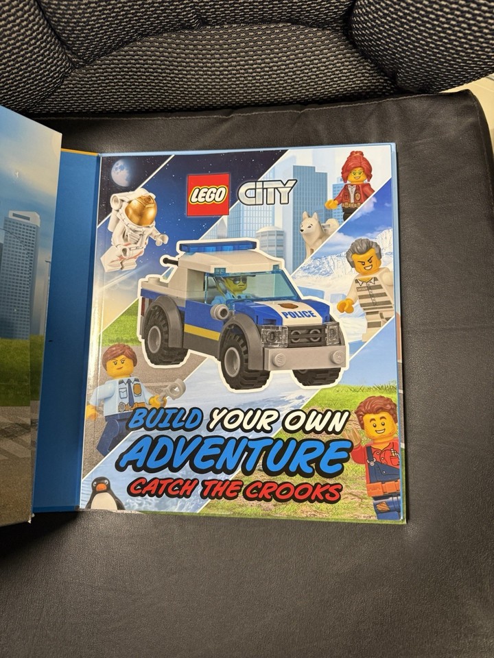 Lego City Build Your Own Adventure,Book With Minifigure & Exclusie ...