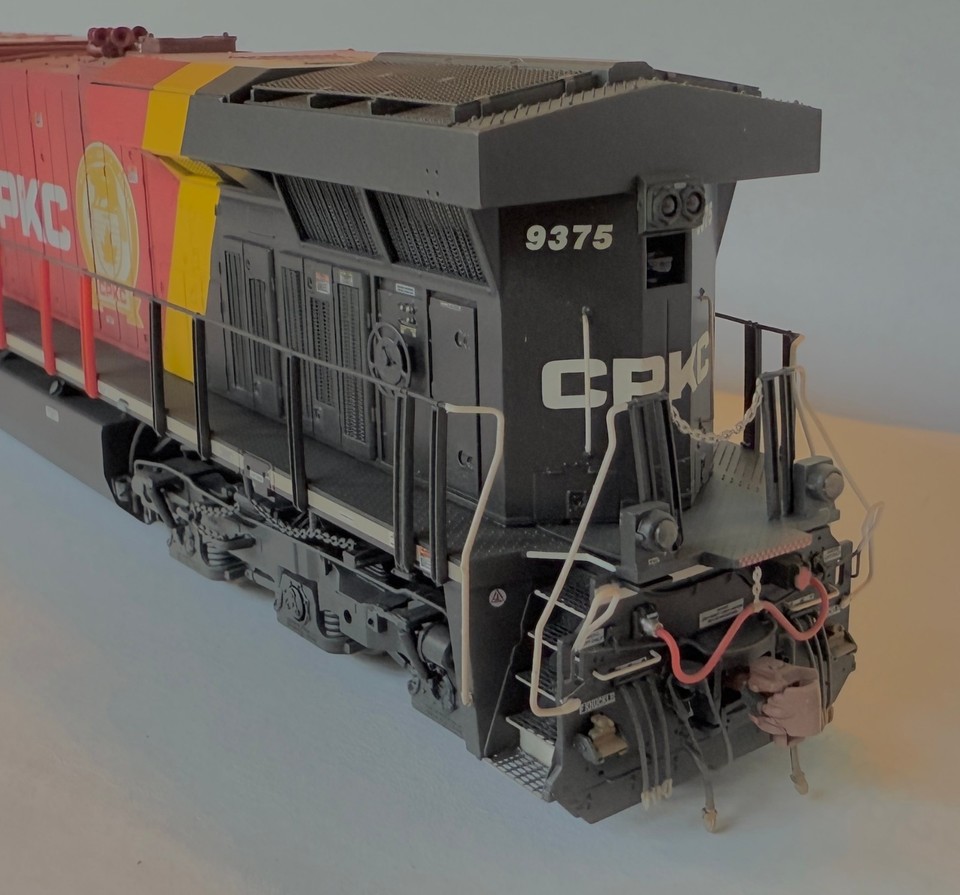 CPKC ES44AC DCC/SND RDY SCALE TRAINS RIVET WEATHERED NEW MINT #9375 CP ...