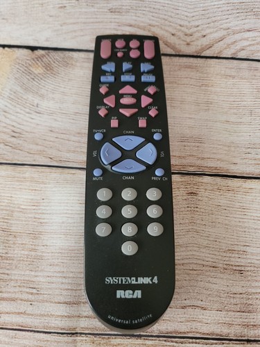 RCA Systemlink 5 AV RCU500 CRK74E2 TV VCR Cable Universal Remote P4 | eBay