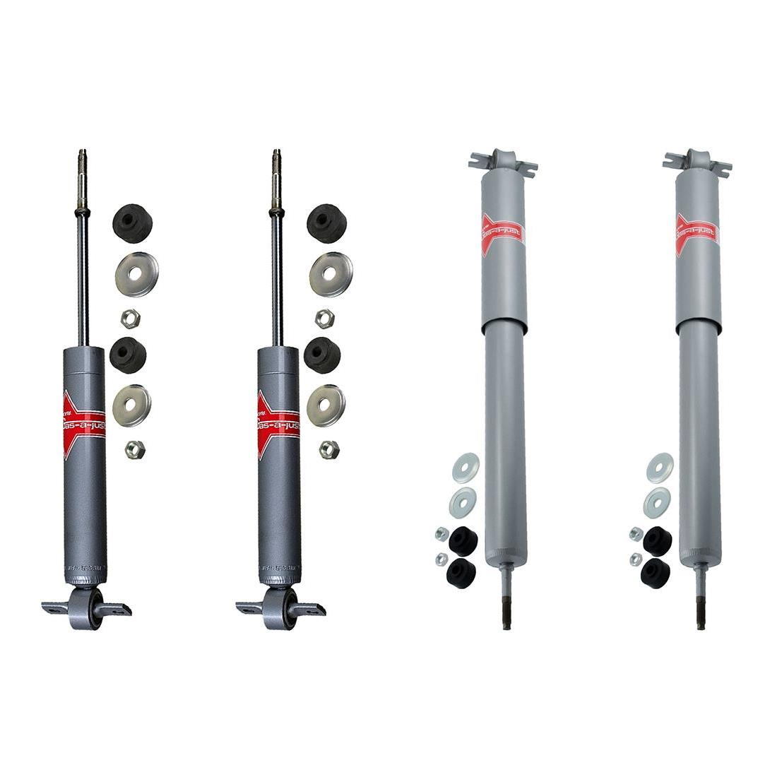 KYB 4PCS HEAVY DUTY SHOCKS For UPGRADE CHEVY CAMARO FIREBIRD 70 to 80 ...