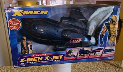 X-Men Marvel Legends Electronic X-Jet X-Clusive Wolverine MiB ToyBiz ...