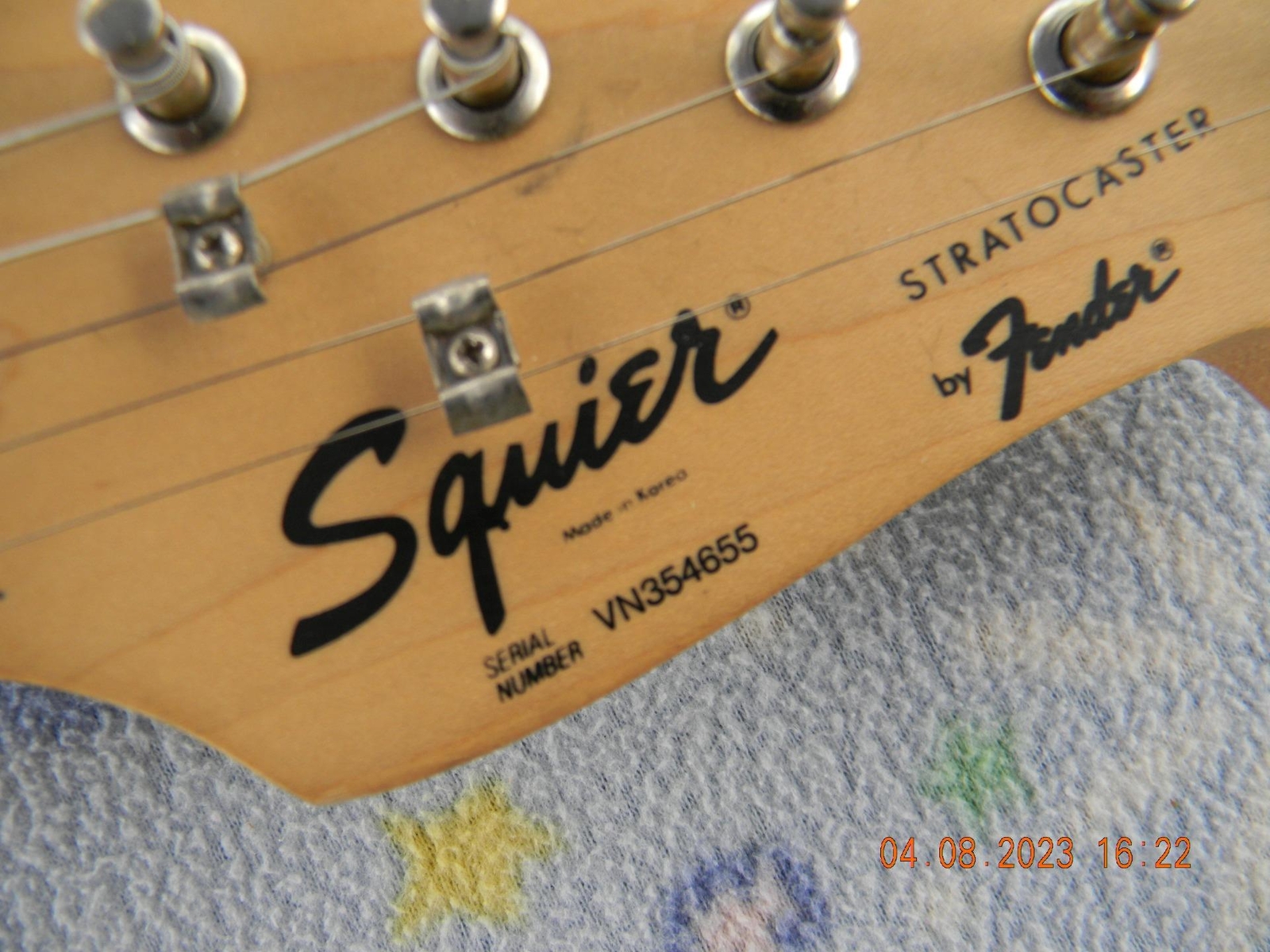1993 Korean Made Squier SSH Stratocaster All Original Except Whammy Bar, Nice | eBay