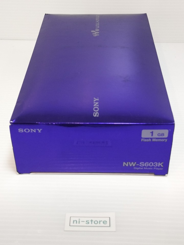 Sony Walkman NW-S603 K 1GB Pink Japan Edition Very Rare - Brand New | eBay
