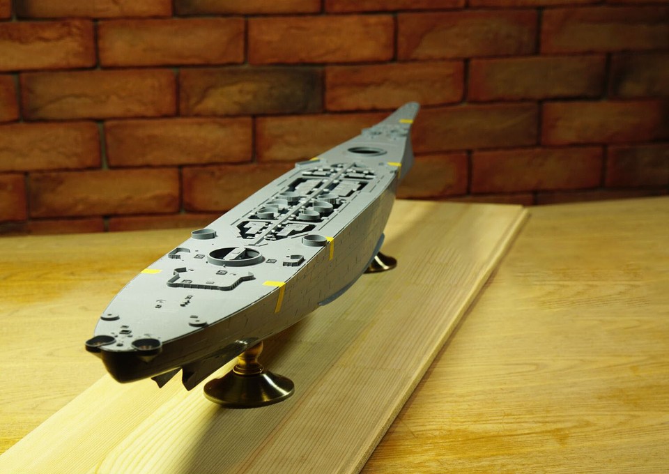 1: 200/350 Brass Model Large Ship Display Pedestals 73*46mm Display ...