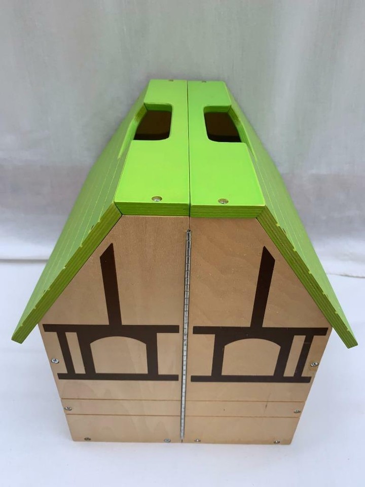 EverEarth Bio-Store Doll's House Wooden Eco Friendly Happy Farm Fruit ...
