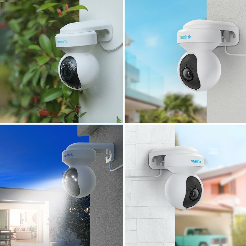 Reolink E1 Outdoor 5MP Home WiFi PTZ Security Camera Auto Tracking ...