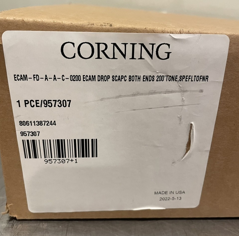 Corning ECAM-FD-A-A-C-0200 External Cable ASSY Module 80611387244 NEW ...