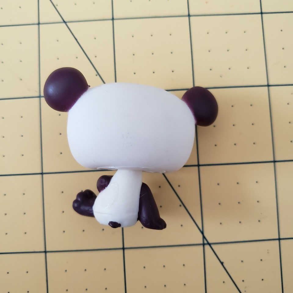 Authentic Littlest Pet Shop LPS Around The World Purple Panda #387 Pink ...